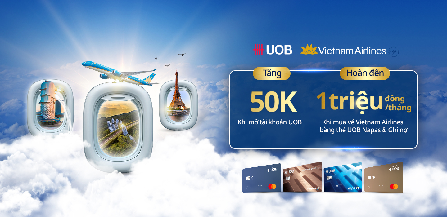 Khuyến mãi của Ngân hàng: Khám phá ưu đãi yêu thích | UOB Việt Nam